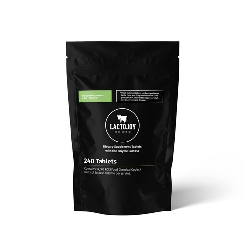 LactoJoy Lactase Pills I 240 Pieces Refill Package I Powerful Lactase ...