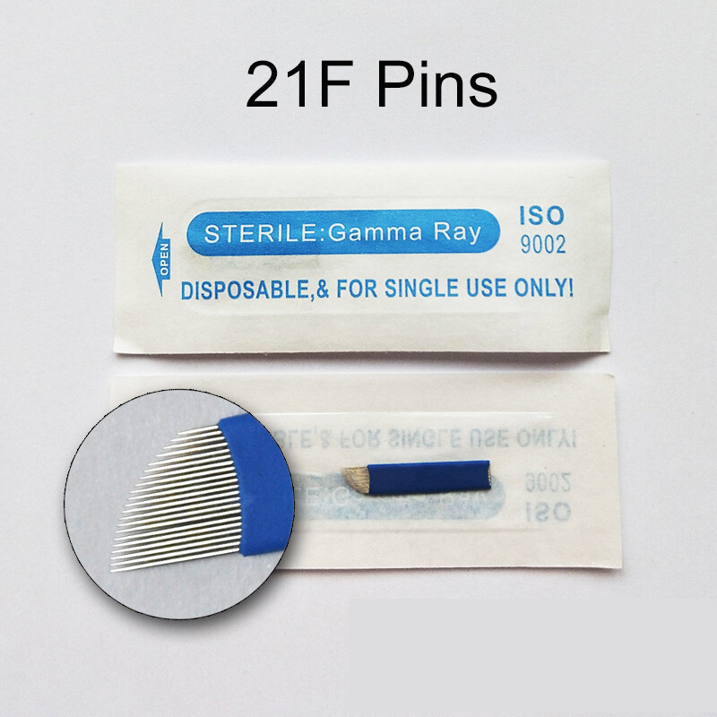Microblading Blades Tattoo needles Permanent Makeup Needle Manual ...