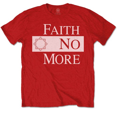 Red Faith No More Logo ufficiale Uomo maglietta unisex | eBay