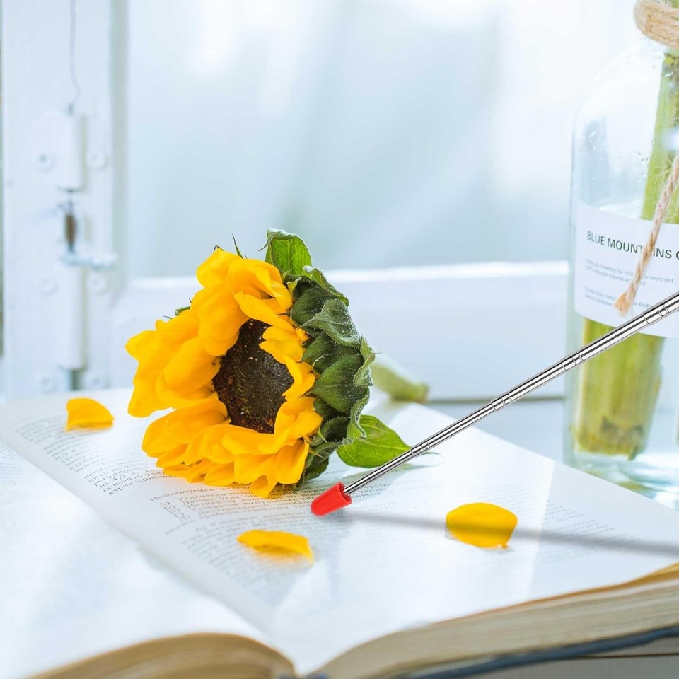 Telescopic Teachers Pointer Stick, 47.24in Retractable Teaching Pointer ...