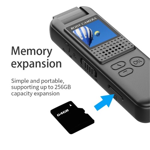 CS08 Portable Law Enforcement Video Recorder Sport Camera Support ...