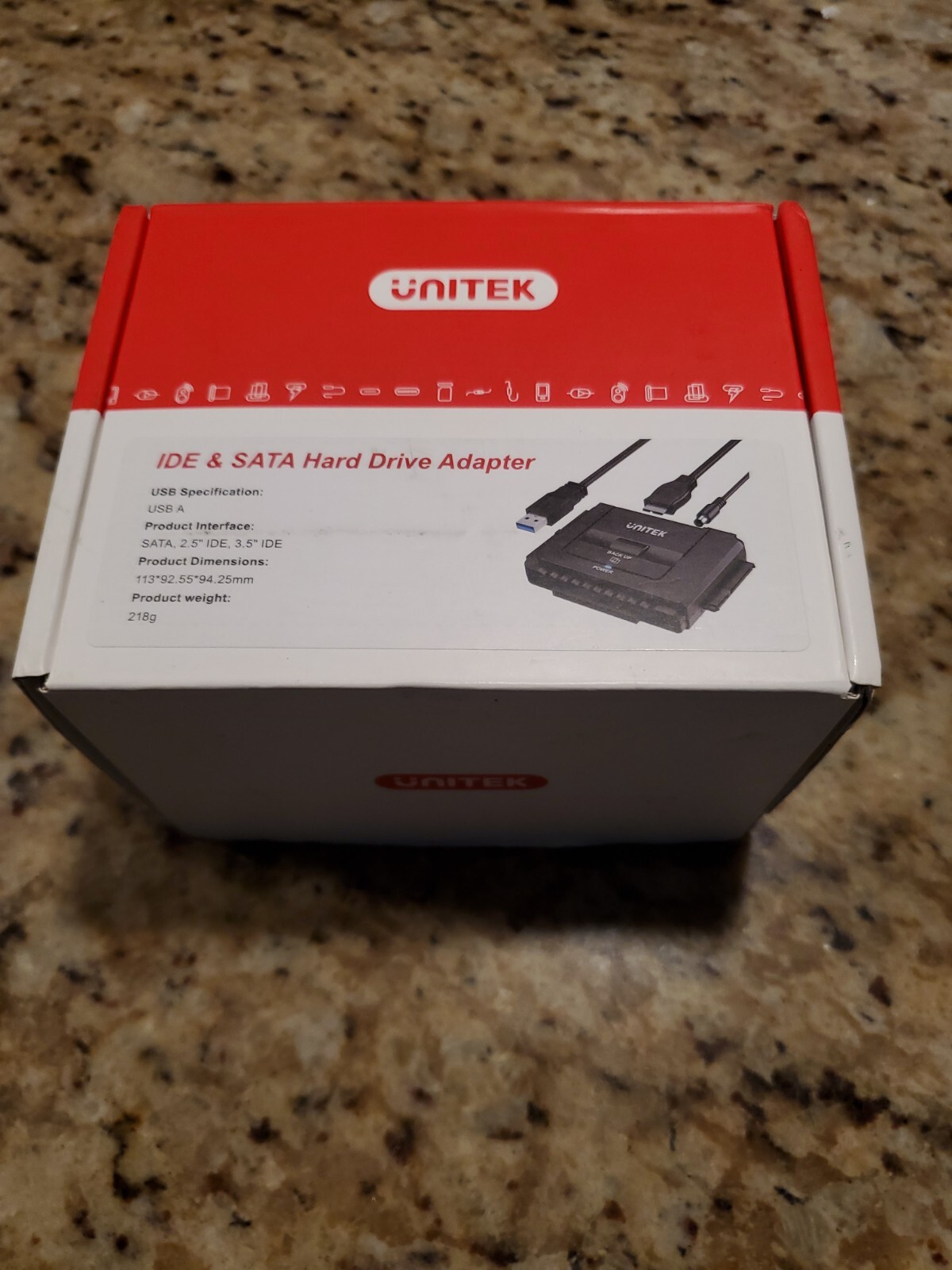 UNITEK SCSI Adapters USB 3 0 to IDE SATA Converter Hard Drive Adapter ...