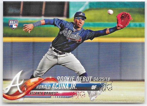 2018 Topps Update #US252 — Ronald Acuna Jr., Atlanta Braves — ROOKIE ...