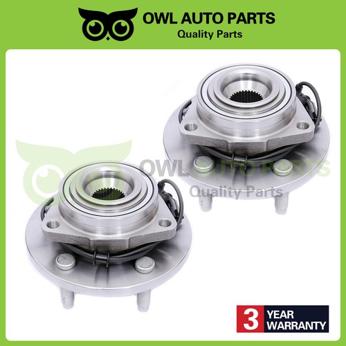 2 Front Wheel Bearing Hub Assembly Fit Chrysler Aspen Dodge Durango W ...
