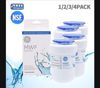 3 PACK Genuine GE MWF New Sealed GWF MWFP Smartwater Fridge Water ...