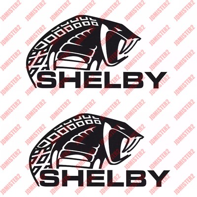 Shelby Cobra Decal Shelby Sticker Vinyl Decal Mustang GT350 GT500 - Any ...
