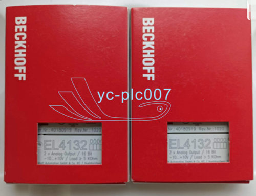 1PCS BECKHOFF New EL4132 PLC Module Fast Ship | eBay