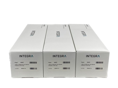 (1440) INTEGRA 1250uL GripTip Viaflo Pipette Tips 15x96/Rk Non-Sterile ...