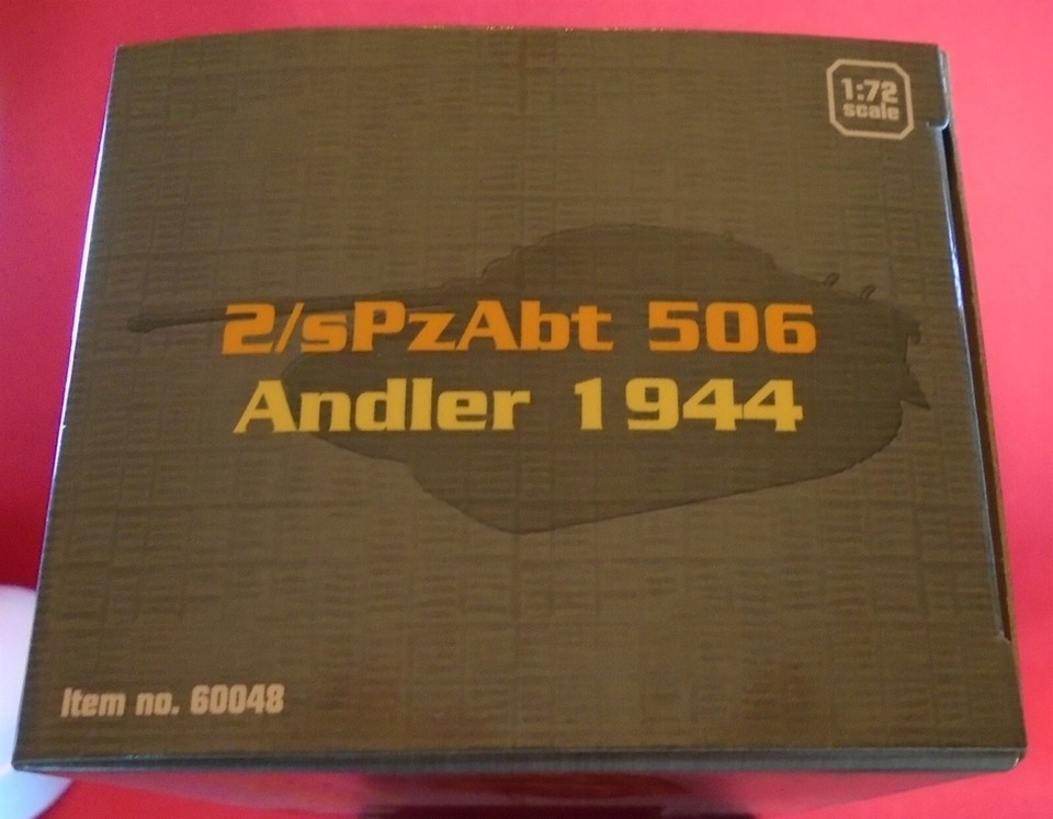Dragon 1/72 Sd.Kfz.182 King Tiger German Army #214, Andler Belgium 1944 ...