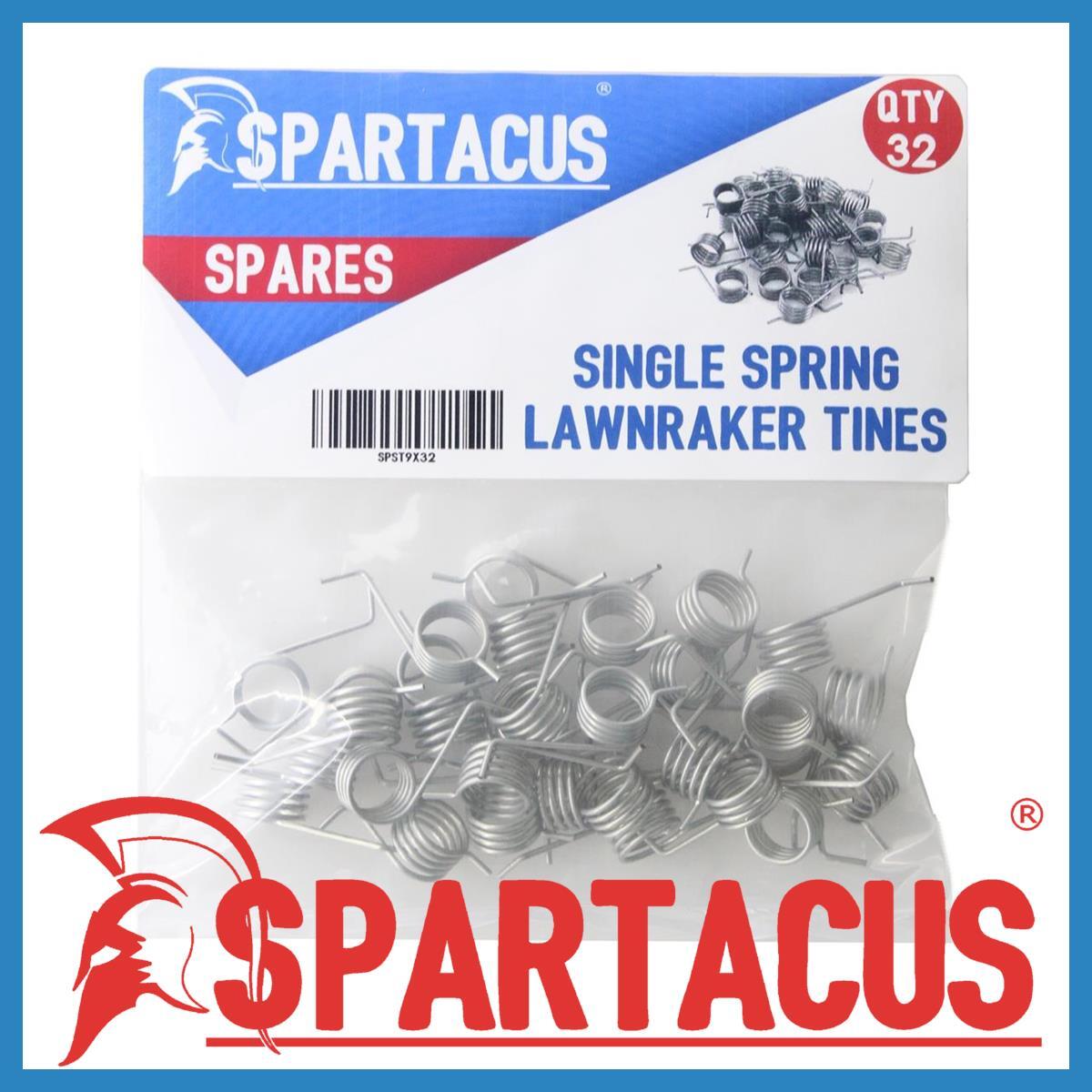 Spartacus 32 x Replacement Lawn Raker Scarifier Tines Tynes Fit ...