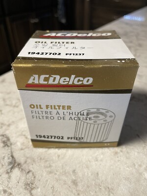 ACDelco Gold PF1237 Engine Oil Filter 19427702 | Aftermarket Branded
