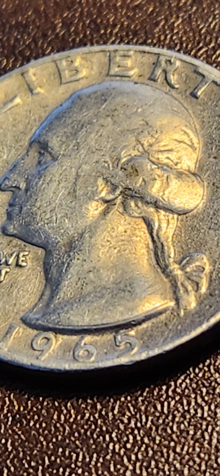 1965 Washington Quarter No Mint Mark ERRORS. "A's" are all defective | eBay