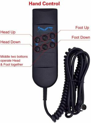 Okin 6 Button Hospital Beds Remote Hand Control Replacement for Okin ...