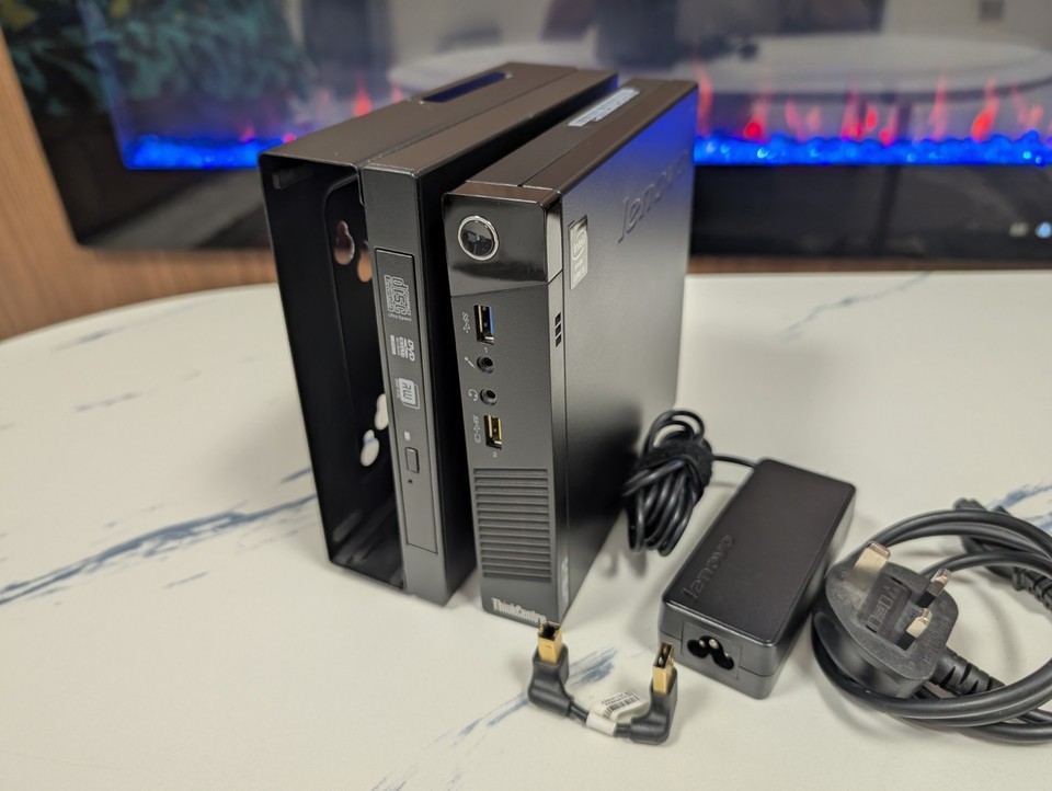 Lenovo ThinkCentre M73 Mini Desktop Core i5 4GB RAM 120GB SSD DVD ...