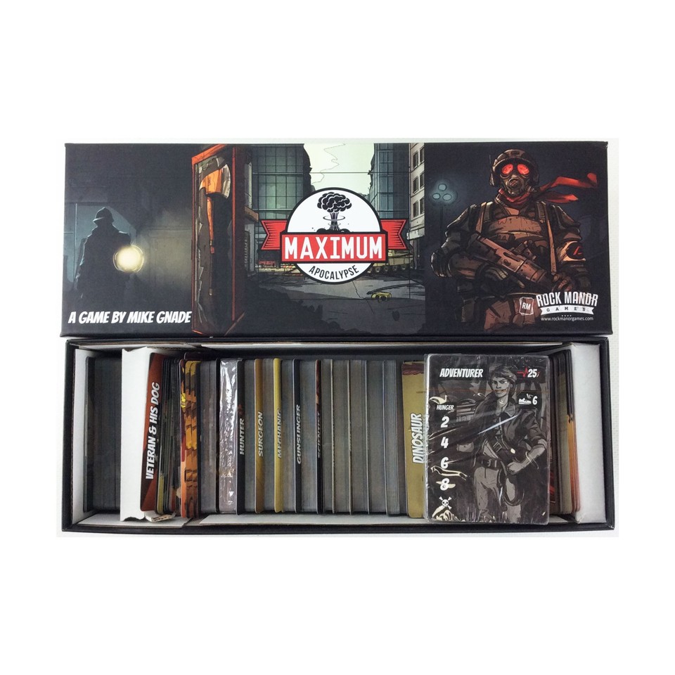 Rock Manor Card Game Maximum Apocalypse w/Gothic Horrors! EX/NM | eBay