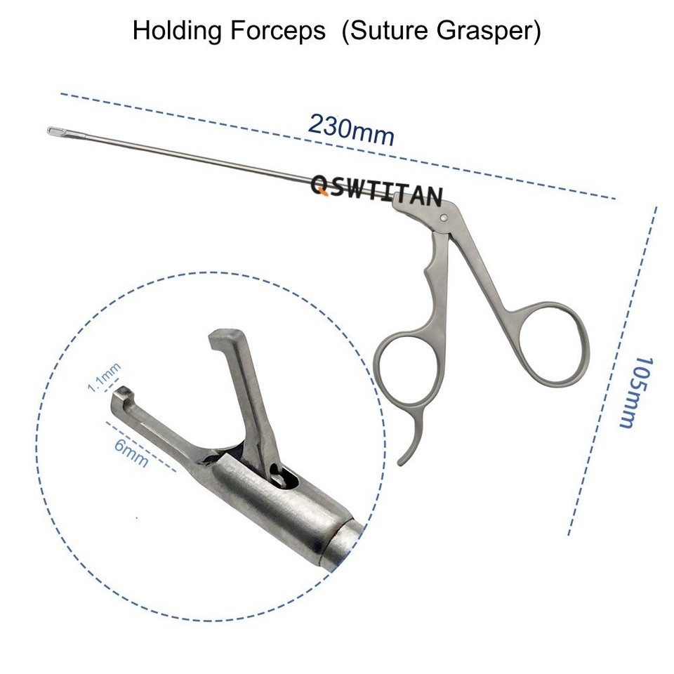 Orthopedic Holding Forceps Suture Grasper Arthroscopy Joint Surgery ...