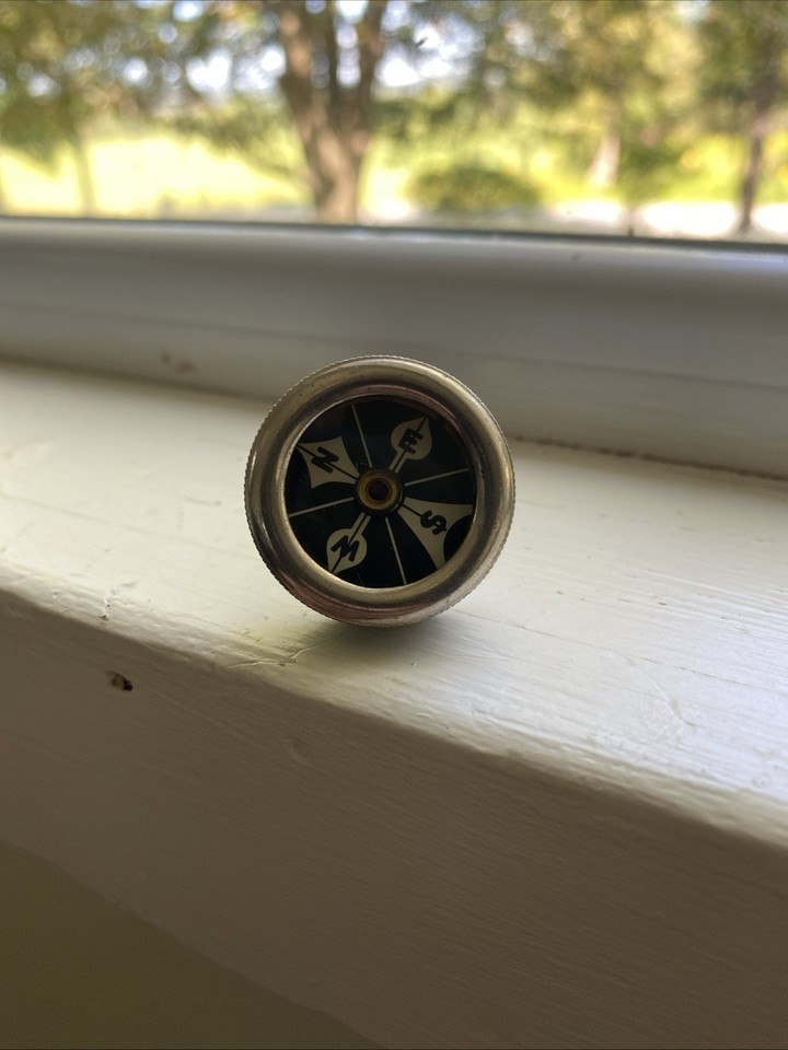 MARBLES ARMS & MFG. CO COMPASS. ORIGINAL MARBLE COMPASS. LAPEL COMPASS ...