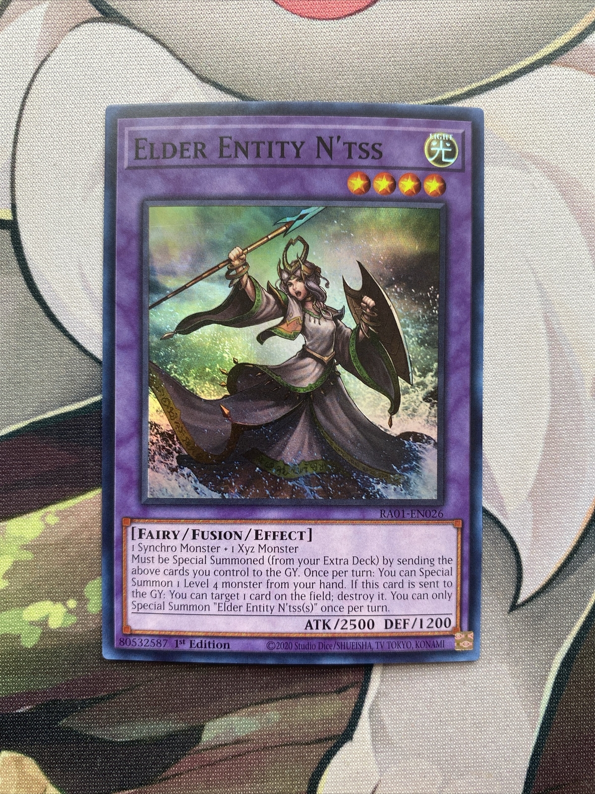 Elder Entity N'tss 1st Edition Super Rare RA01-EN026 Yu-Gi-Oh! NM/M | eBay