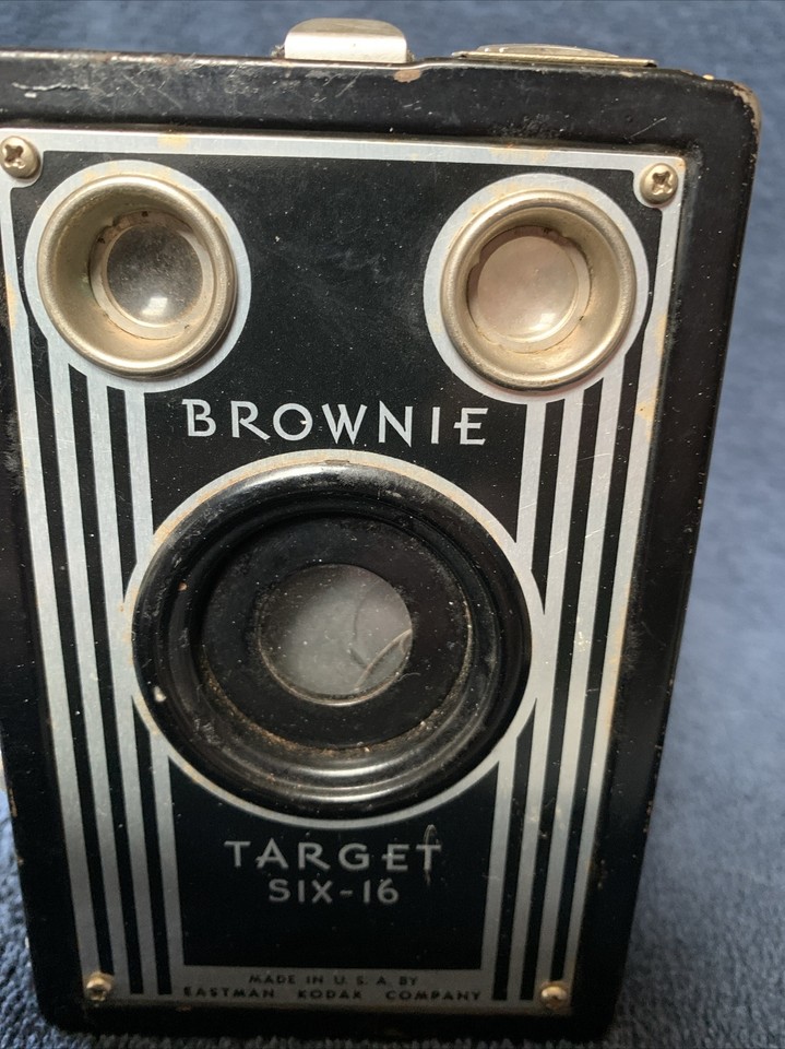 Kodak Brownie Target Six-16 Art Deco Box Camera Brown | Eastman Kodak ...