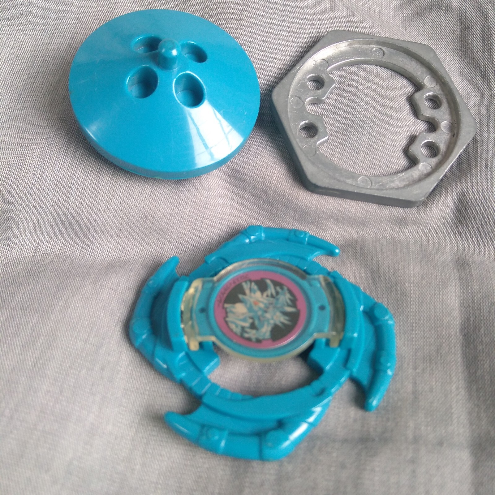 03 Frostic Dranzer Light Blue - Beyblade Takara Kai Hiwatari 14 Bey ...