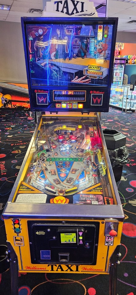 TAXI Pinball Machine - Williams 1988 - 2486 | eBay
