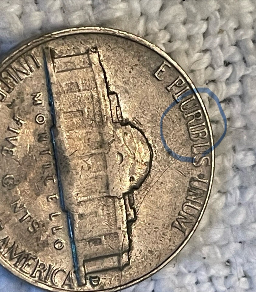 Rare 1964 D nickel ~ DDR ~ Ghost Errors ~ Multi Error Extremely RARE ...