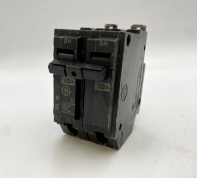 General Electric THQB2130 Circuit Breaker 30A 240V 2P THQB 30 Amp Bolt ...