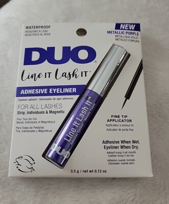 Duo Line it Lash it Metallic Purple Adhesive Eyeliner Brand New | eBay