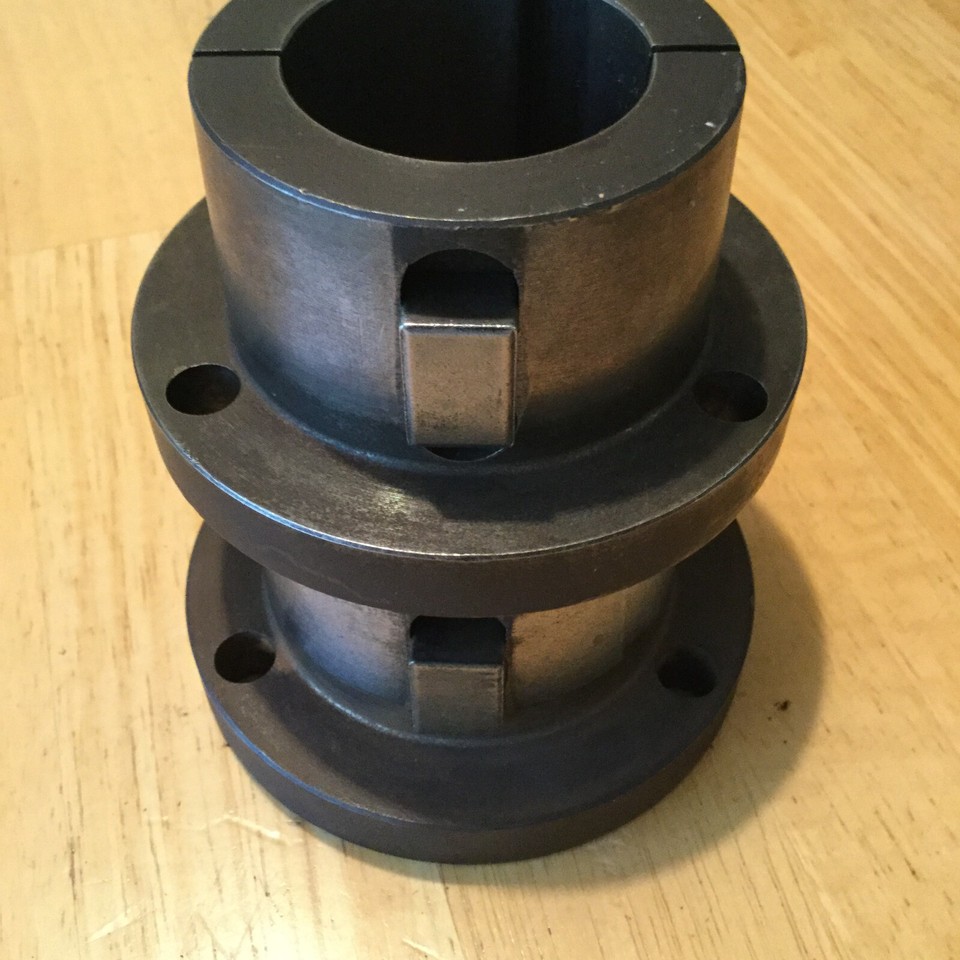 4L,5L,A,B,5V V-Belt Two Groove 2B5V58 QD Keyed Sheave/Pulley + B ...