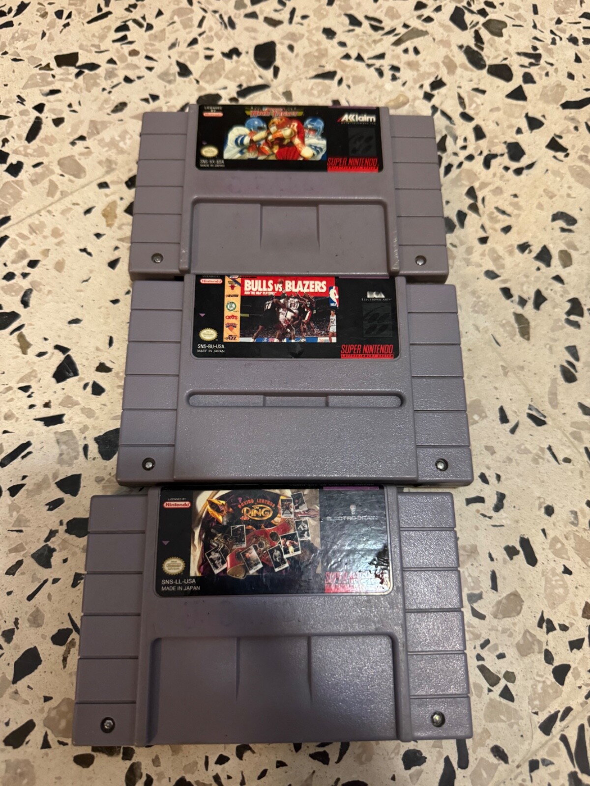 Super High Impact, Boxing legends of the ring, Bulls vs Blazers snes ...