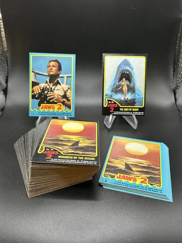 1978 Topps Jaws 2 Complete 59 Card Set + 11 Stickers | eBay