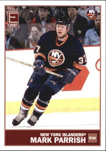 2003-04 Pacific Exhibit - Blue Back #94 Mark Parrish /275 for sale ...