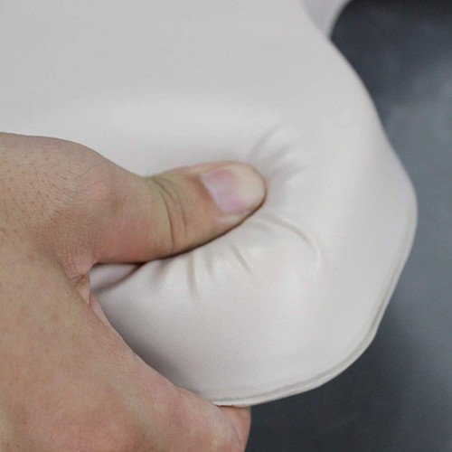 Commode Seat Cushion, White U Shape Padded Cushion for Bedside Commodes ...