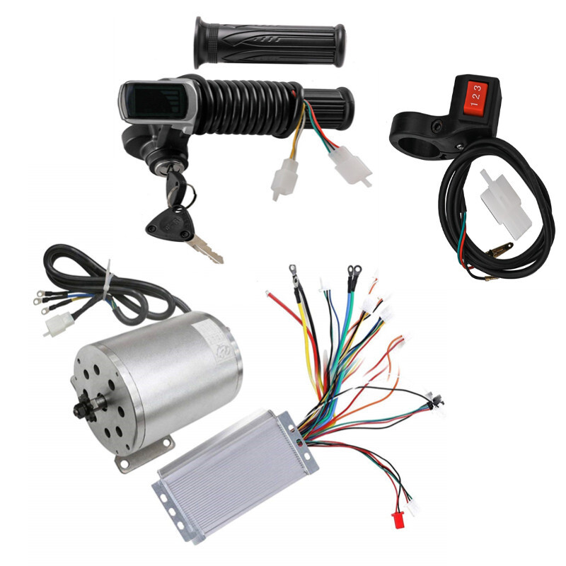 48V 1800W Brushless Motor Kit for Electric Scooter ATV Go kart Bicycle ...