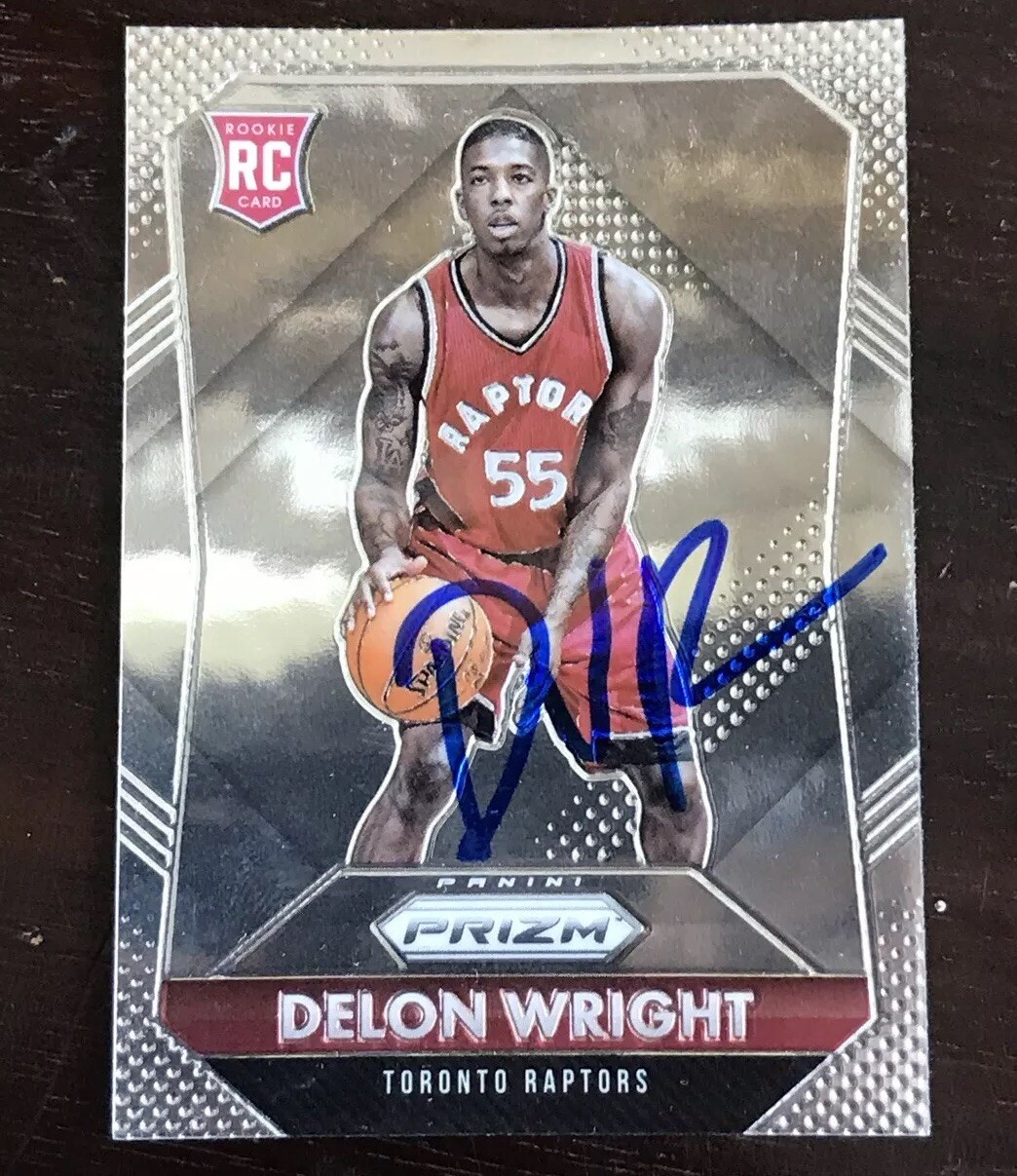 2015-16 Panini Prizm Delon Wright Signed Autographed Basketball RC Card ...