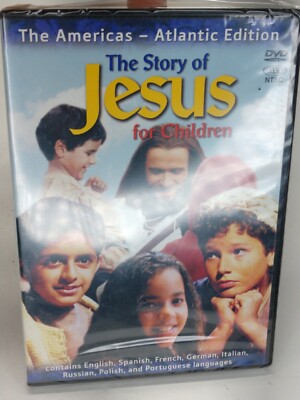 STORY OF JESUS FOR CHILDREN DVD 8 Language Film Kids Bible FACTORY ...