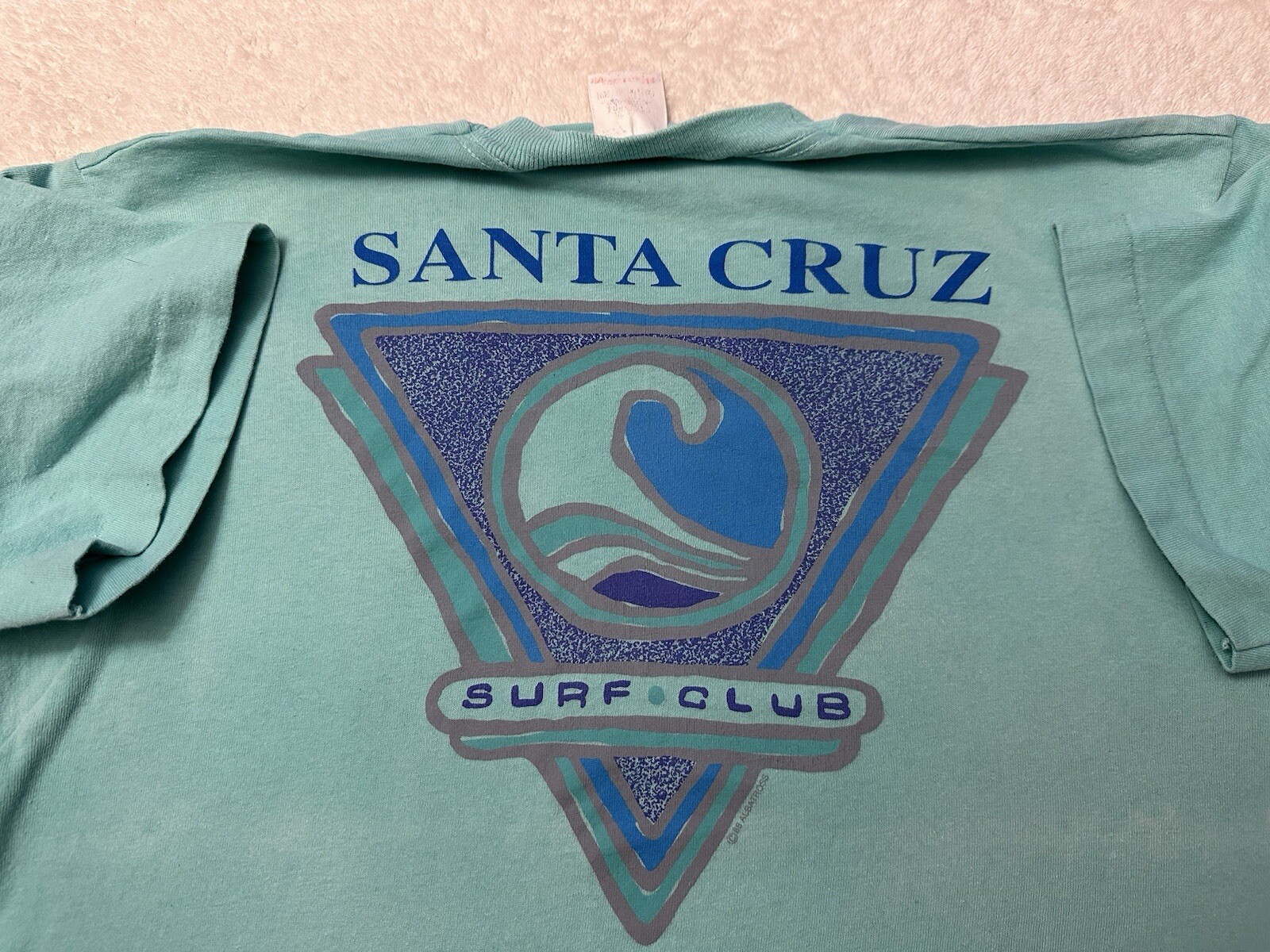 Vintage 1980s 80s 1988 Santa Cruz California Surf Sur… - Gem