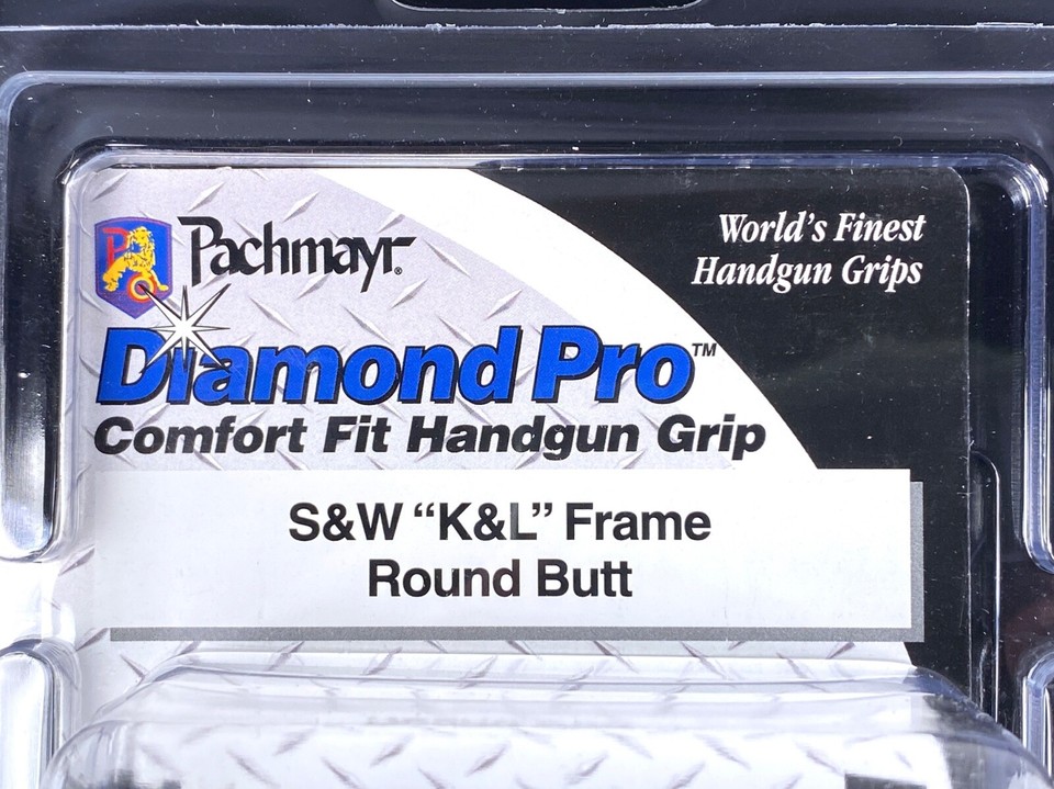 Pachmayr S&W K & L Frame Round Butt Diamond Pro Grip Recoil Reduction - 02479 | eBay
