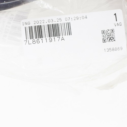 NEW AUDI Q7 4L VACUUM PIPE WITH NON-RETURN VALVE 7L8611917A OEM NO DUTY ...