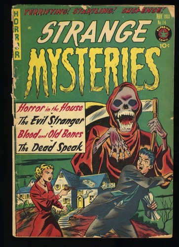 Strange Mysteries #14 GD+ 2.5 Pre Code Horror! I. W. Publishing; Super ...