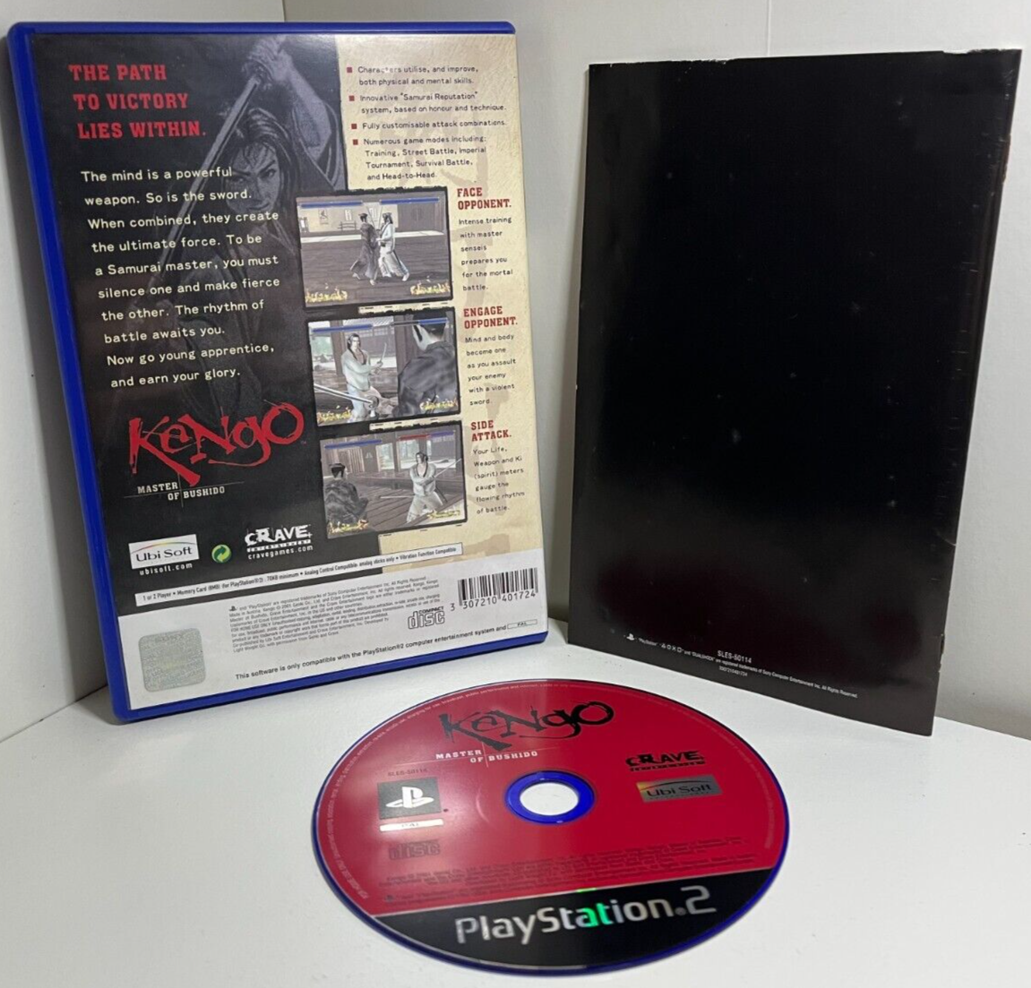 Kengo Master of Bushido Sony PlayStation 2 Ps2 15 Fighting Game for ...