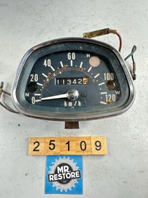 Honda CT110 CT90 etc. Postie Vintage KMH Speedometer (Tested) | eBay