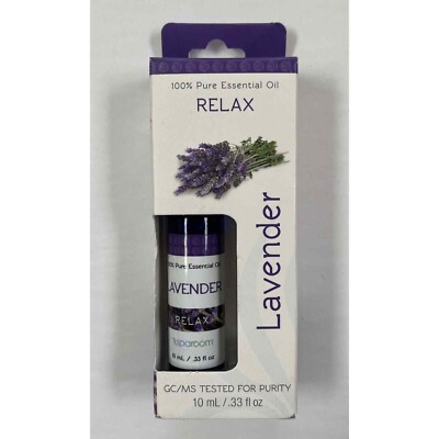 SPAROOM RELAX LAVENDER - 100% PURE ESSENTIAL OIL - .33 FL. OZ. | eBay