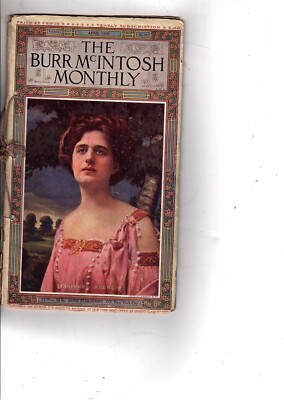 THE BURR MCINTOSH MONTHLY MAGAZINE MARISKA ALDRICH- VON RITZ 1909 APR ...