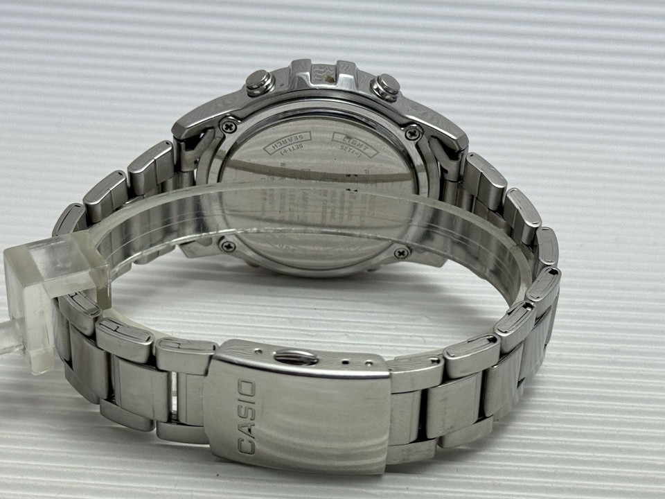 CASIO FISHING GEAR AMW-706 EDELSTAHL FUNK HERRENUHR | eBay.de