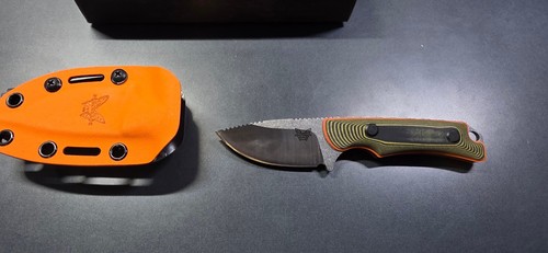 Benchmade Hidden Canyon Hunter Knife G10 Handle With Sheath | eBay
