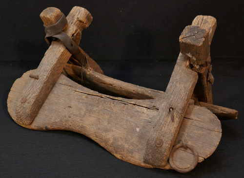 Antique Western "Saw Buck" X Wooden Pack Saddle Frame Mule Gold Miner ...