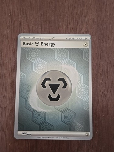 Basic Metal Energy (Reverse Holofoil) 8 Sv: Shrouded Fable Reverse Holo ...