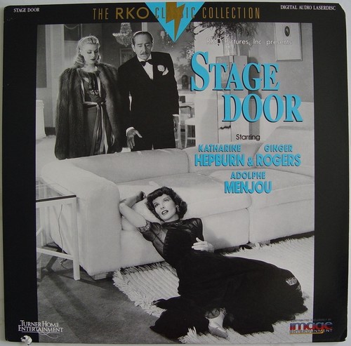 STAGE DOOR 1937 RKO Katharine Hepburn, Ginger Rogers , Lucille Ball LASERDISC | eBay