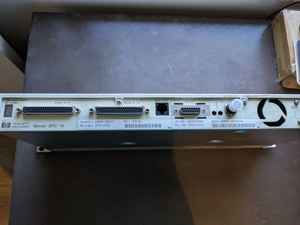HP J2063A DTC16MX Unix HP-UX 9000 MPE HPe3000 | eBay